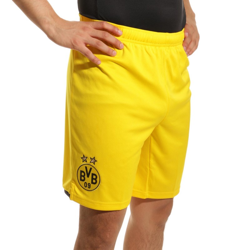 PUMA BVB SHORT REPLICA CYBER JAUNE-PUMA NOIR